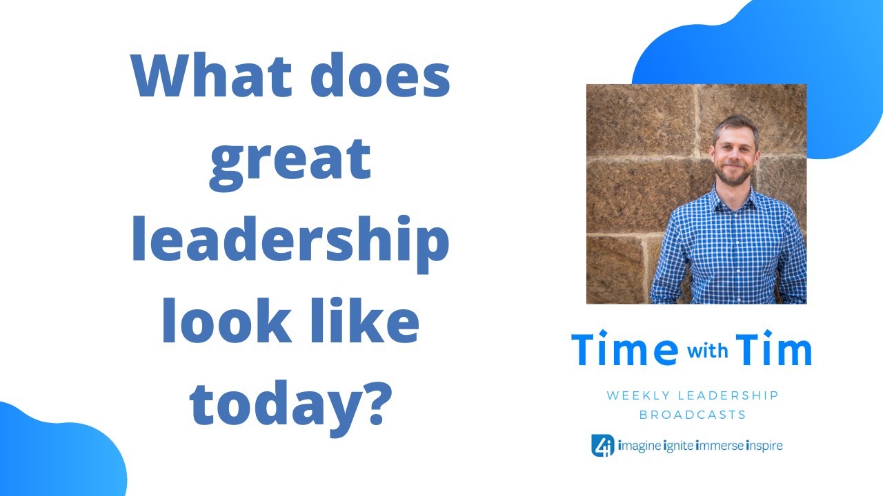What does great leadership look like today? - YouTube