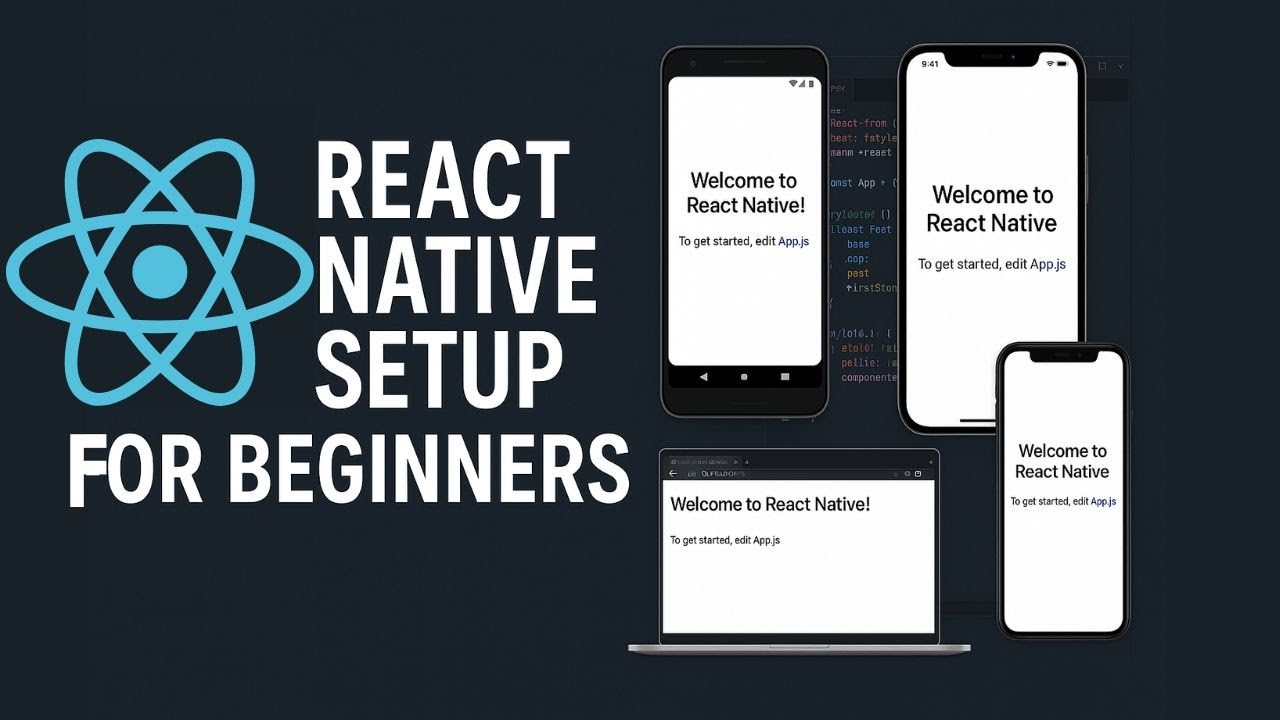 React Native Setup for Beginners (2025) | Full Guide | Running on Android, iOS, Web & Device ...