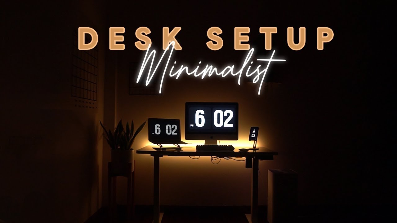 Desk Setup Minimalist 2023 | UX/UI Design - YouTube