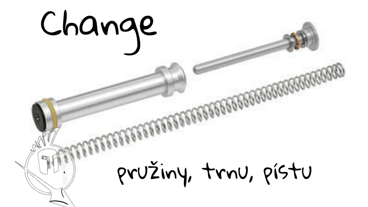 How to change spring, mandrel, piston ; Jak vyměnit pružinu, trn, píst ...