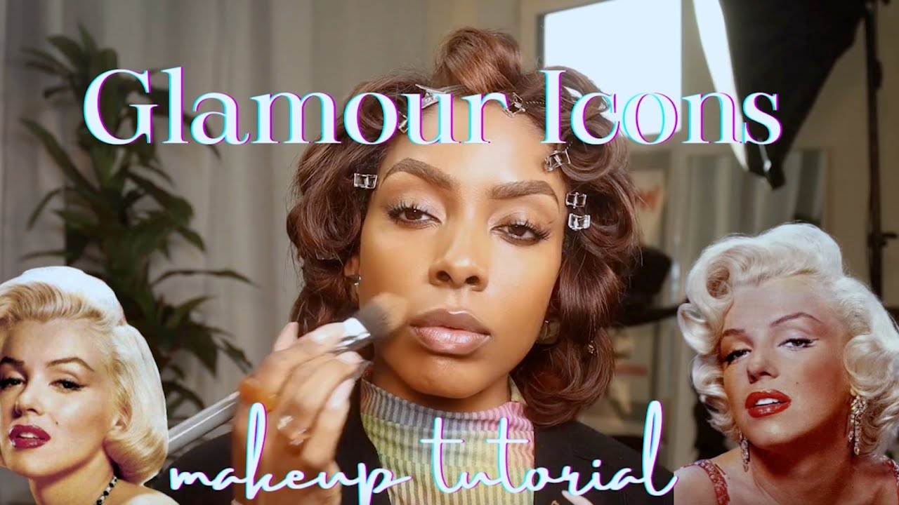 Classic Old Hollywood Glam Makeup: Marilyn Monroe Edition: Tutorial on ...
