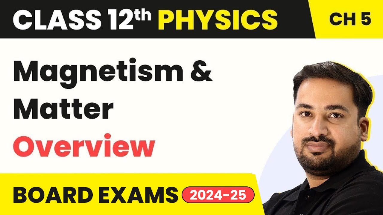 Magnetism and Matter - Overview | Class 12 Physics Chapter 5 - YouTube