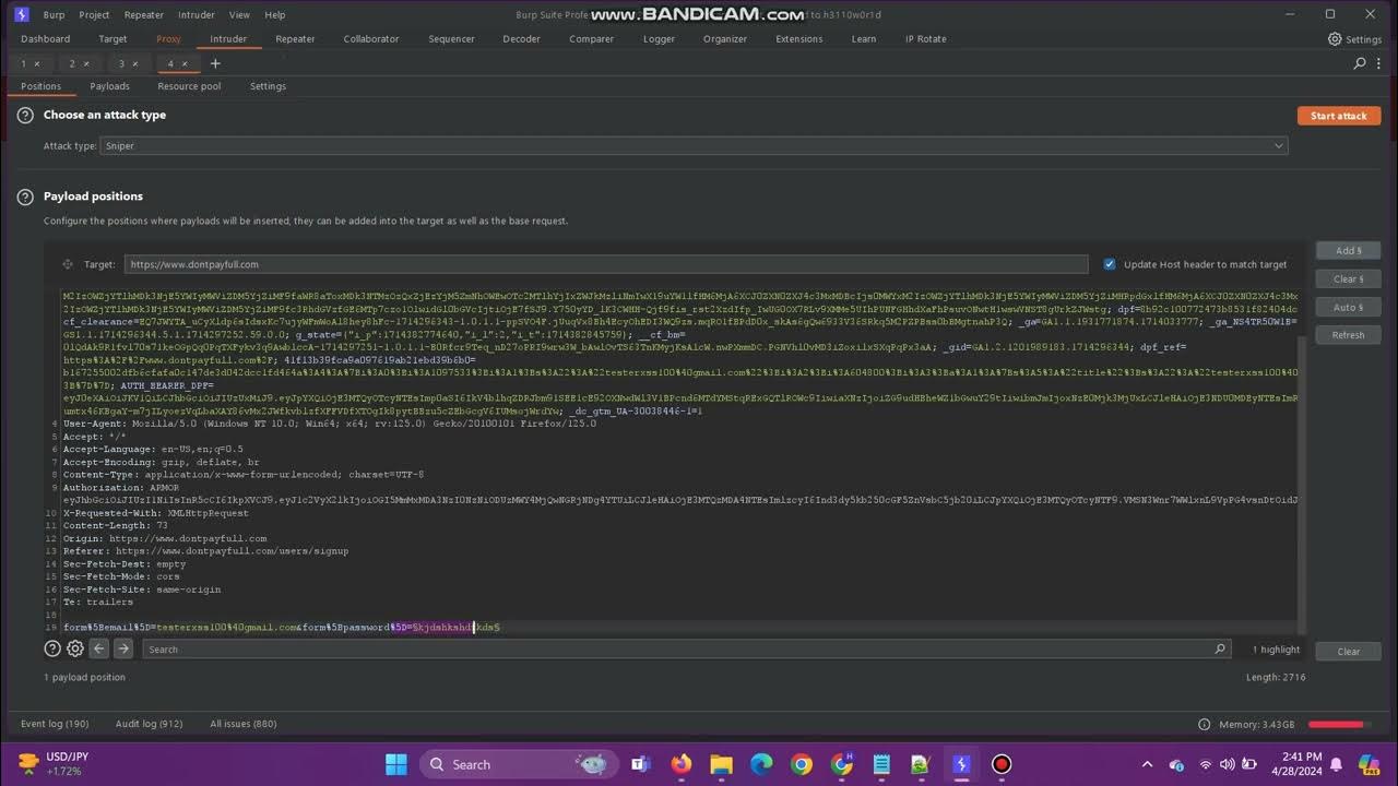 700$ BOUNTY | ACCOUNT TAKEOVER | EXPLOIT POC - YouTube