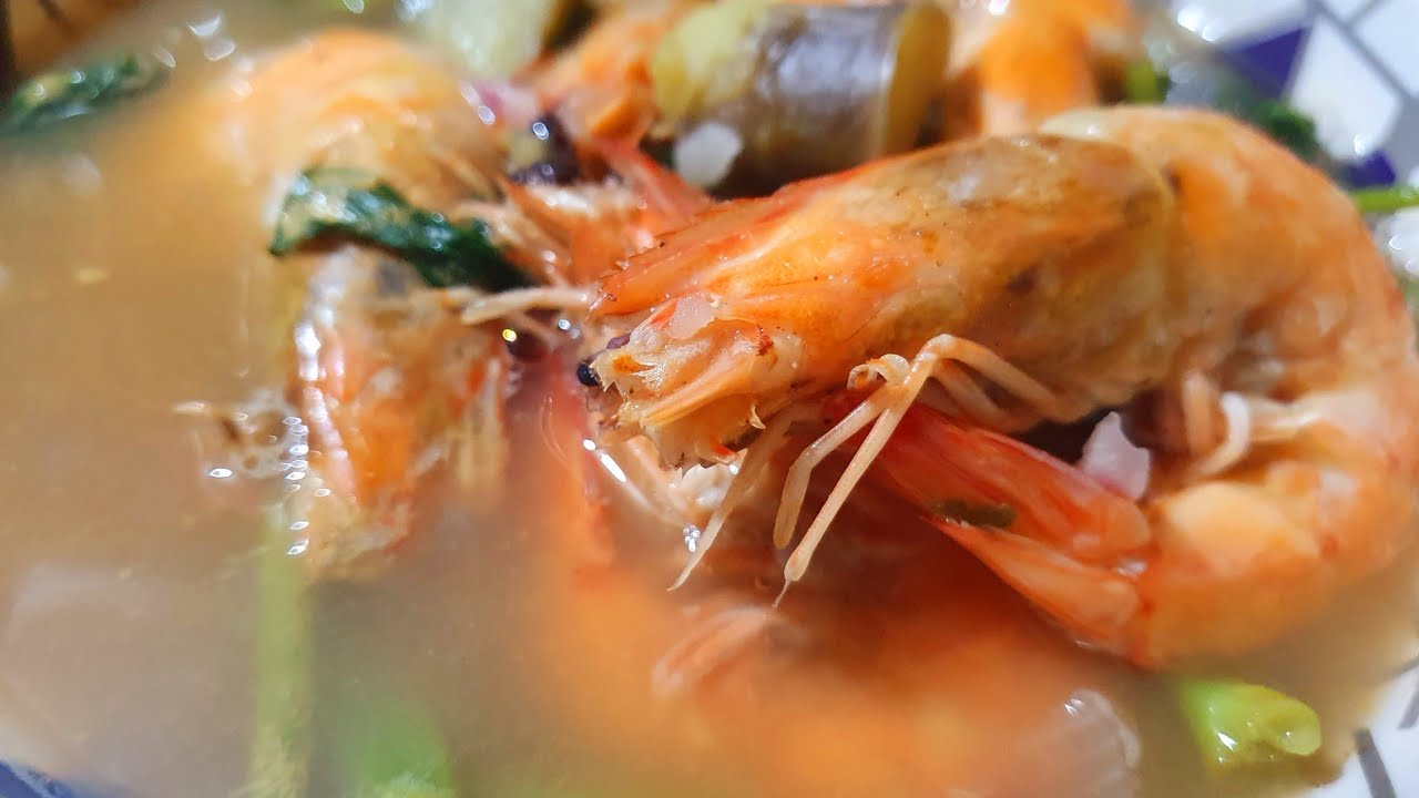 shrimp sinigang maasim yummy//gandangbaby Channel - YouTube