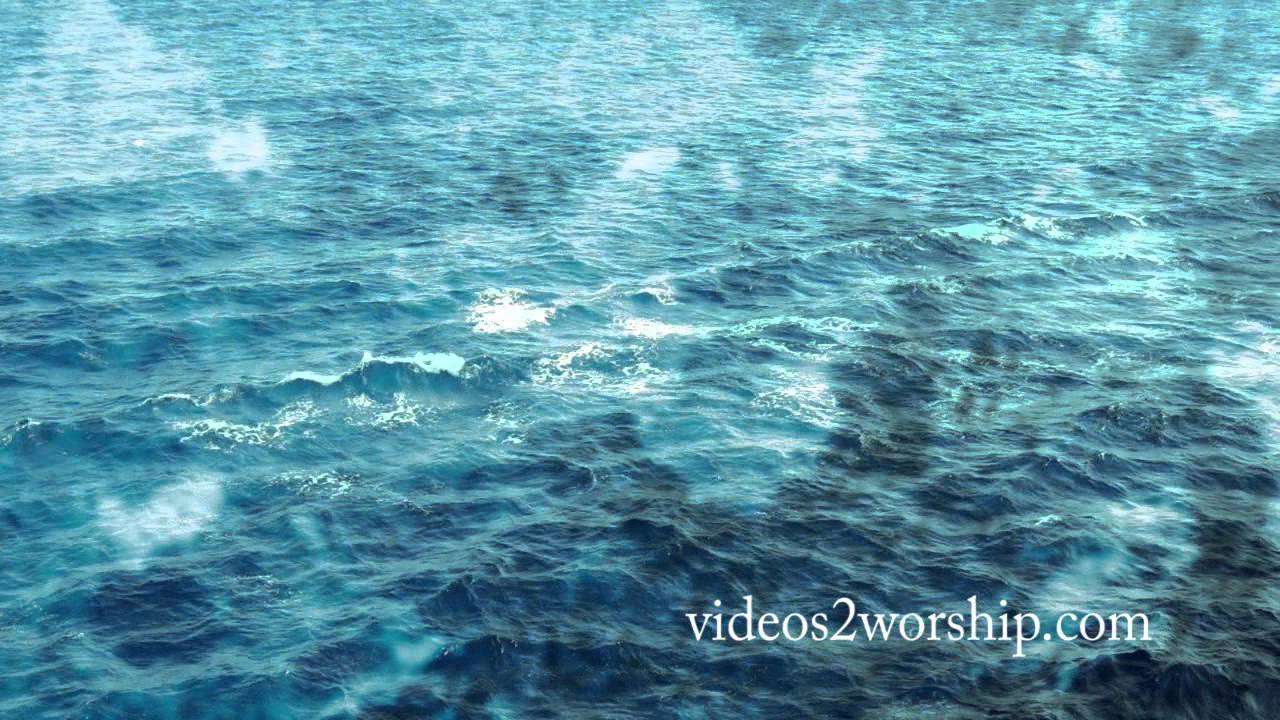 Real Ocean Seamless Worship Background - YouTube