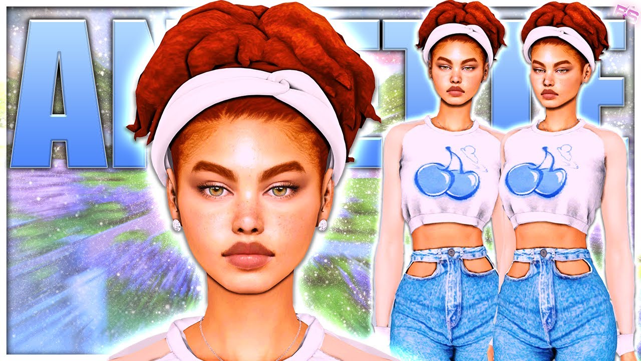 Annette Gutierrez 💙 - CC & SIM DOWNLOAD | Sims 4 CAS - YouTube