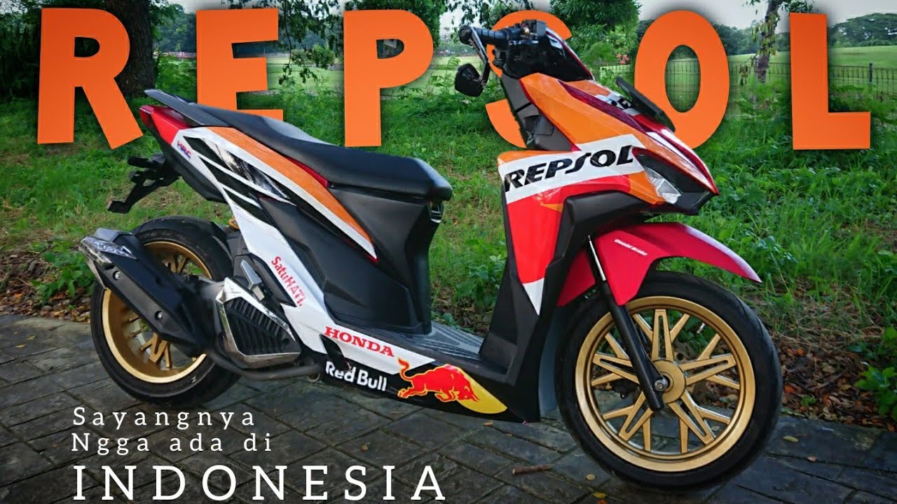 NEW VARIO 150 REPSOL LIVERY INDONESIA - YouTube