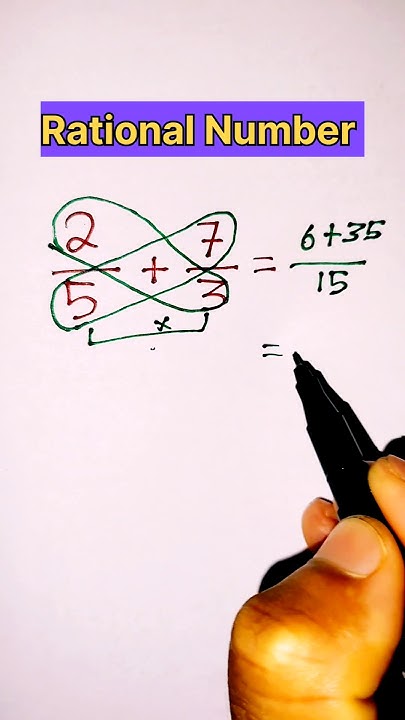 Rational Numbers - YouTube