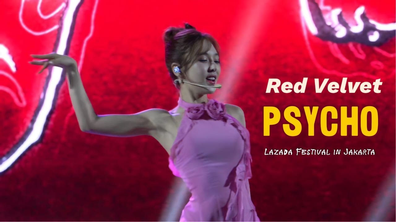231213 레드벨벳 Red Velvet Wendy - Psycho @Lazada Festival in Jakarta - YouTube
