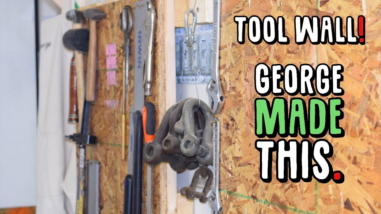 The Simple Tool Wall! // Woodwork - YouTube
