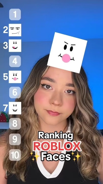 Ranking “POPULAR” Roblox FACES! - YouTube