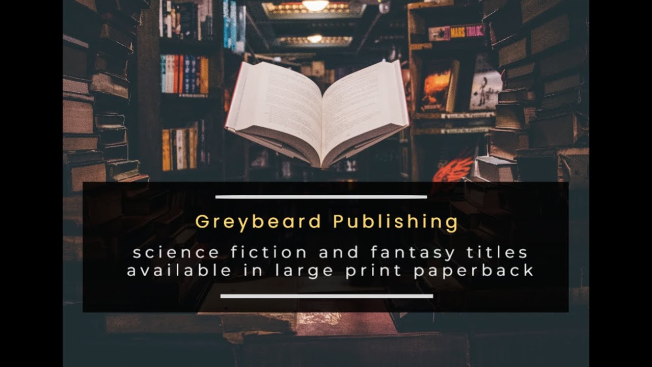 large print paperbacks from greybeard - YouTube