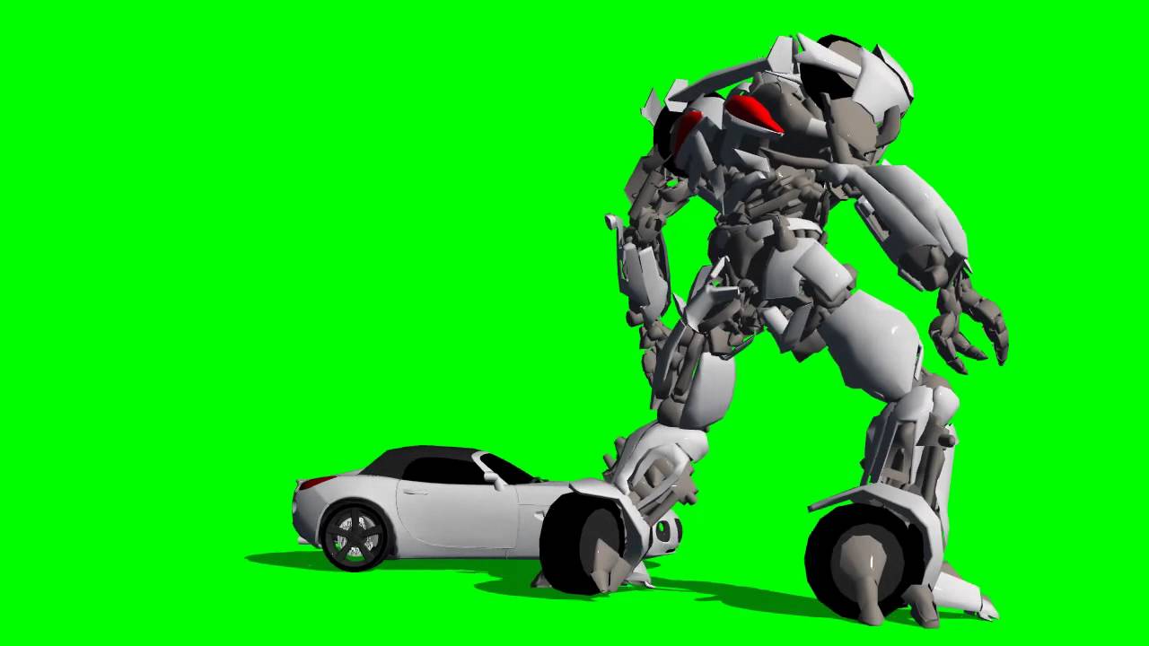 Transformers Jazz - green screen effects - free use - YouTube