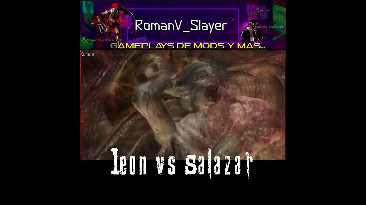 Leon Vs Salazar-Pro Difficulty- RESIDENT EVIL 4- #shorts - YouTube