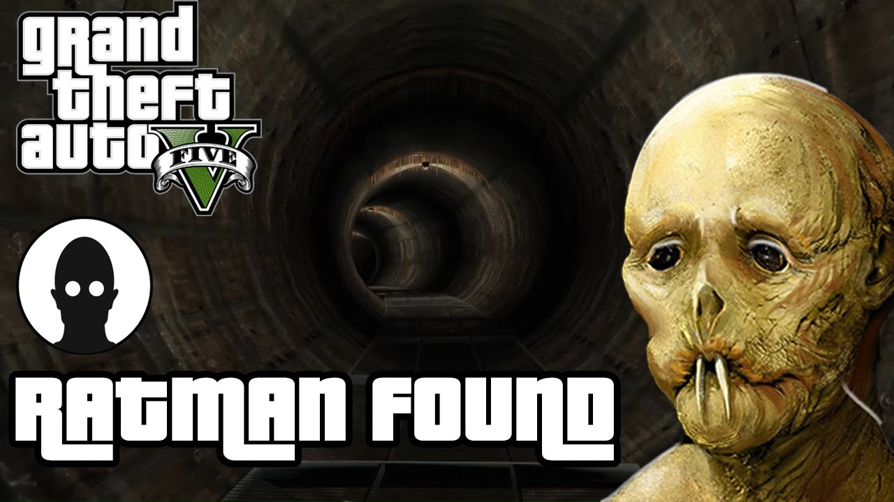 GTA 5 - Finding Ratman in the Sewer Tunnels PART 1 - YouTube