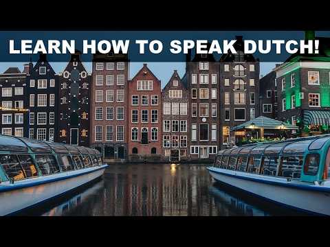 LEARN HOW TO SPEAK DUTCH! (lesson1) - YouTube