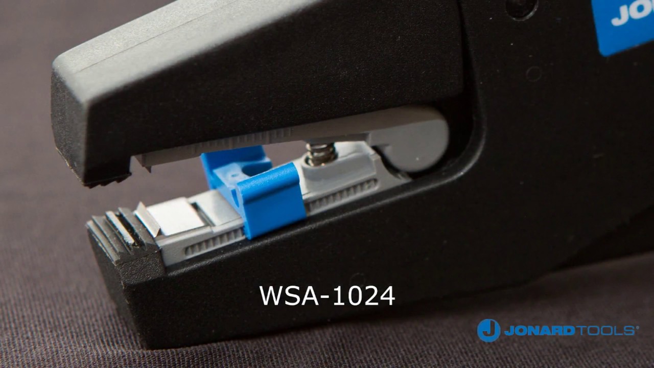 Self Adjusting Wire Stripping Tools WSA 1024 & WSA 1430 - YouTube
