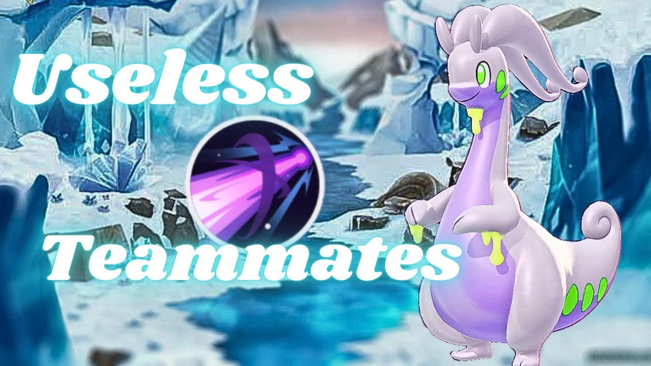 POKEMON UNITE GOODRA DRAGON PULSE BUILD !! WITH USELESS TEAM 🍀 - YouTube
