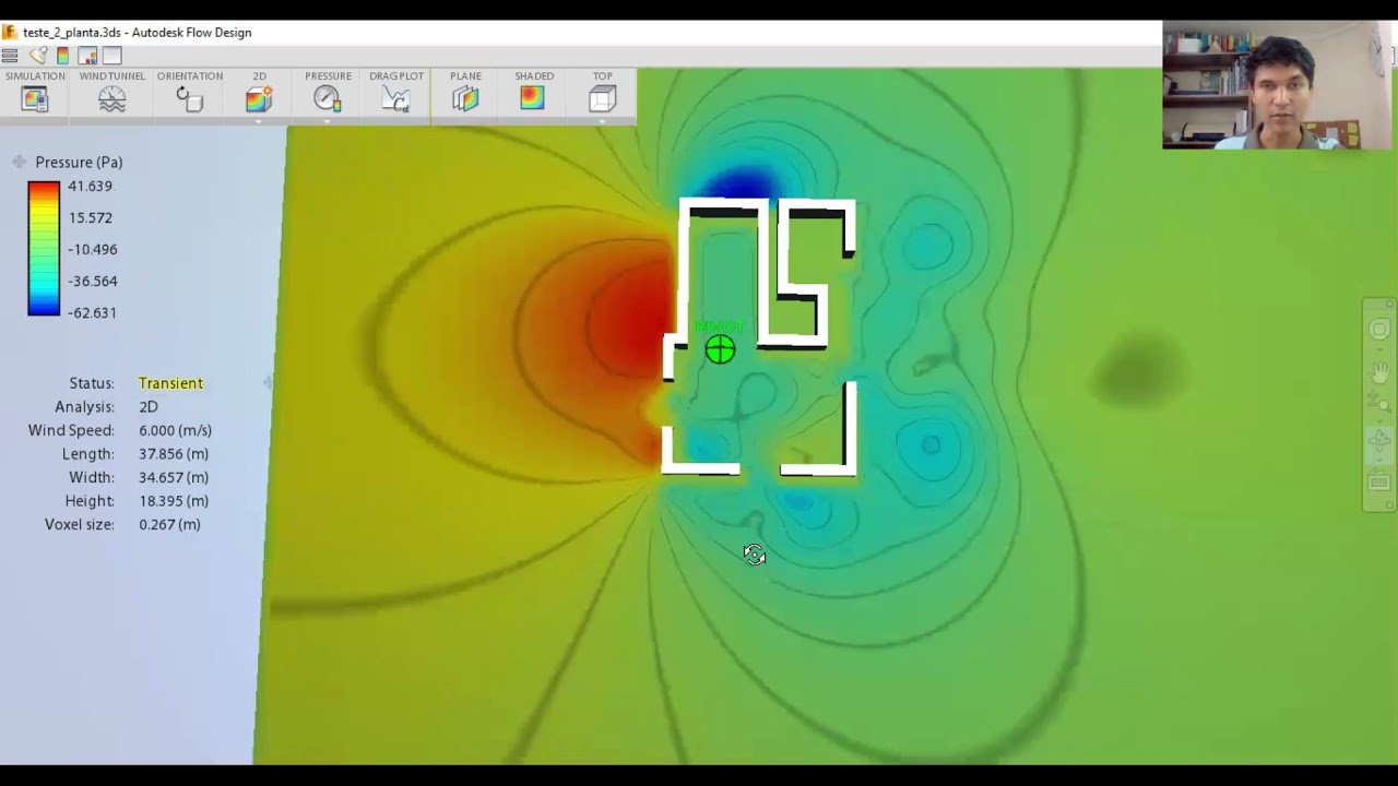 Como utilizar o Software FlowDesign #2 - Interpretando a ventilação em ...