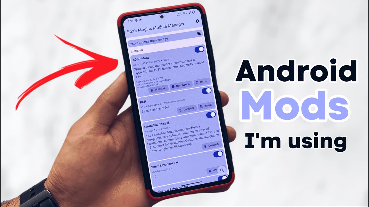 Top 5 ANDROID MODS I'm using in 2023! - YouTube