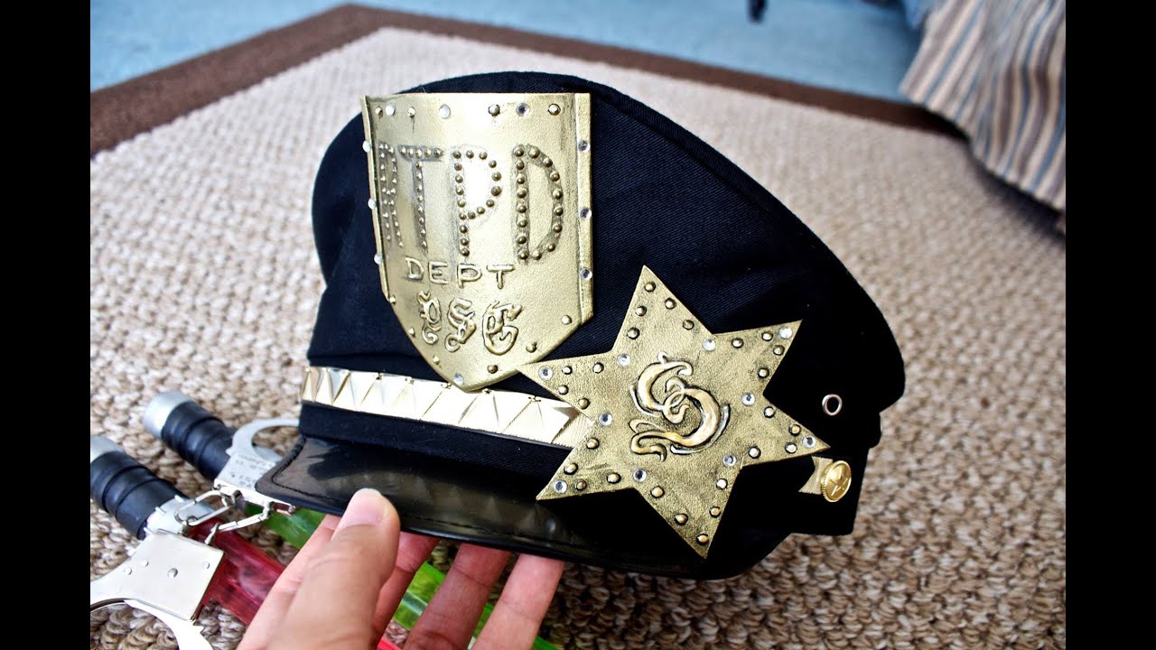 How to COSPLAY Police PANTY and STOCKING Tutorial - Nerdy DIY - YouTube