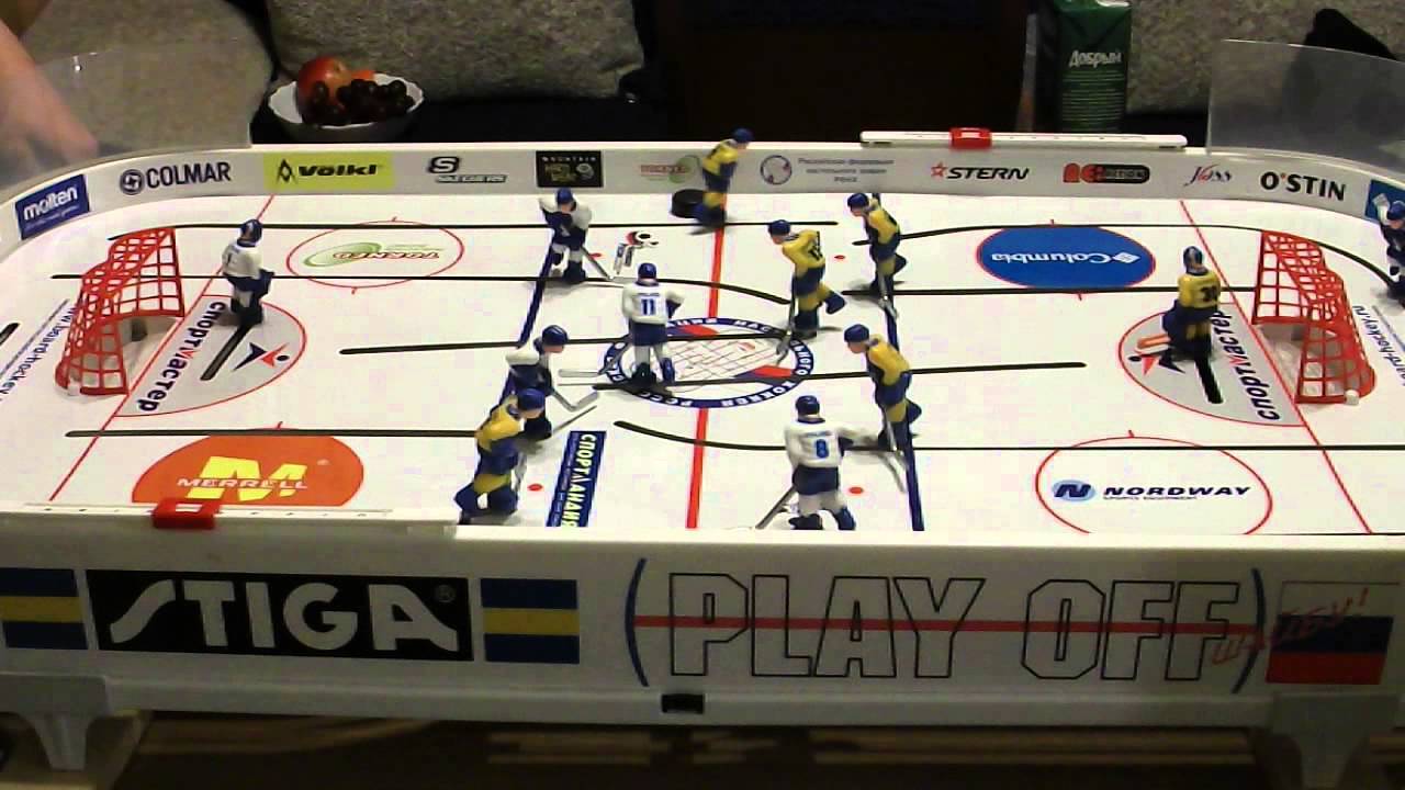 игра в настольный хоккей стига часть 2 Youtube