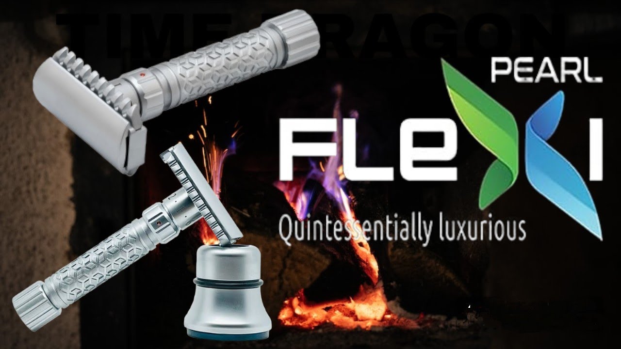 SAFETY RAZOR PEARL FLEXI OPEN COMB - YouTube