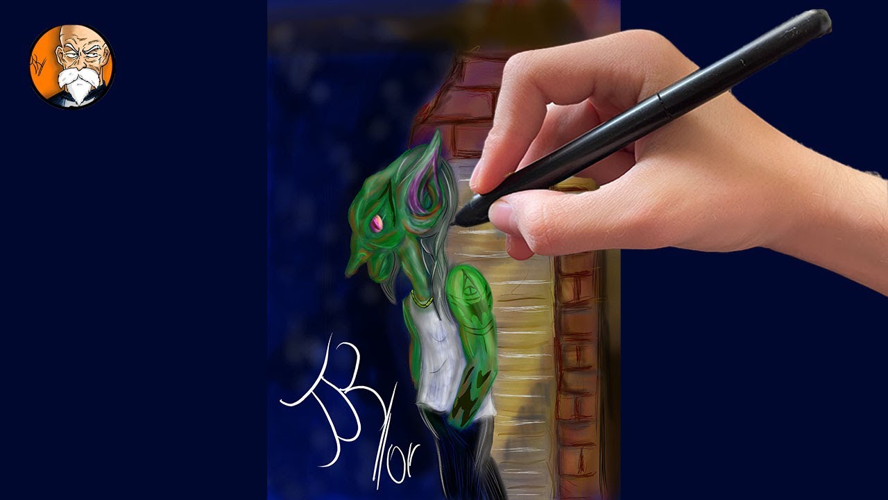 ¡Increíble Dibujo de Duende! Tutorial Paso a Paso - YouTube