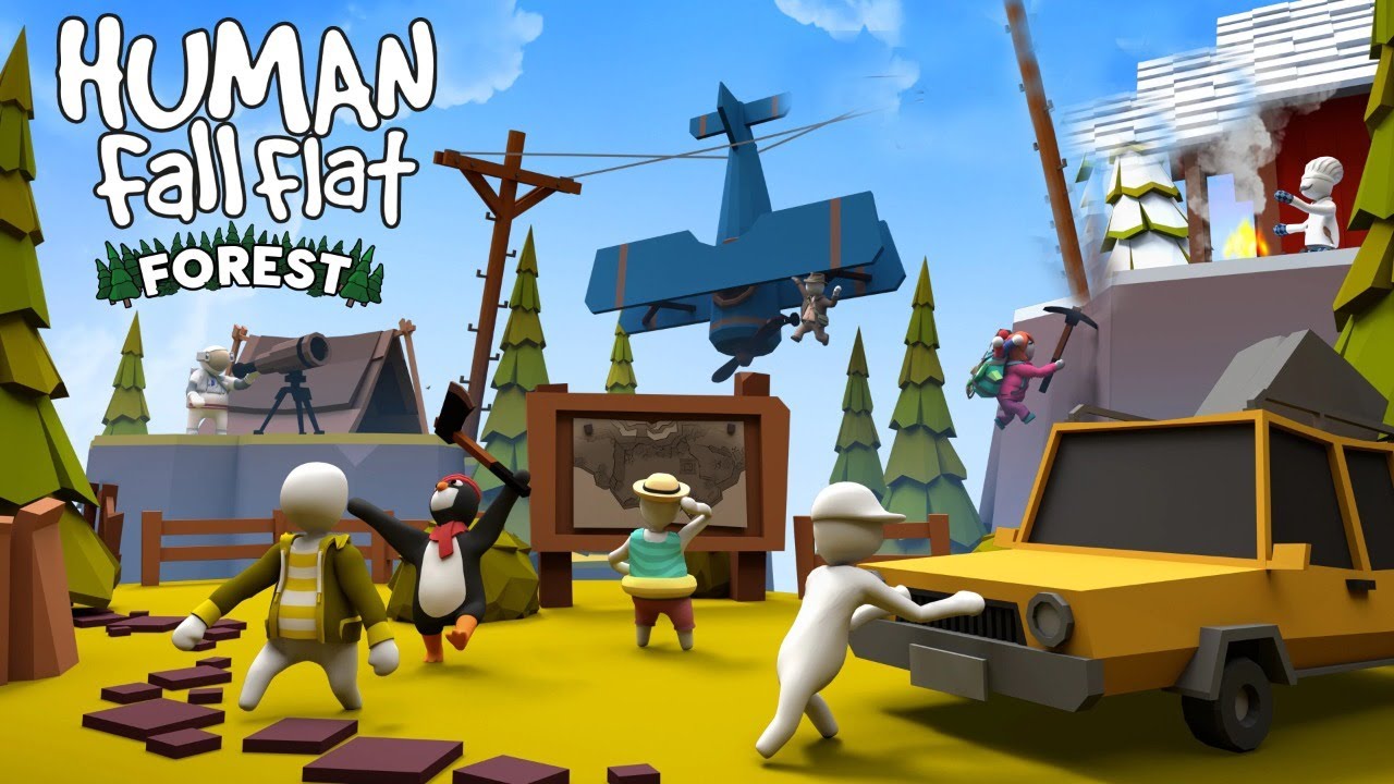 Human Fall Flat With Hi5 gamer | HFF Live in Telugu | #VKGamingTelugu ...