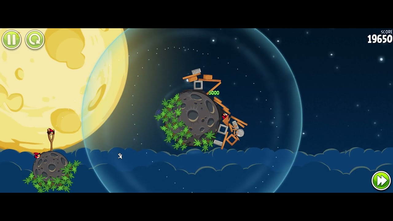 download angry birds space then playing it - YouTube