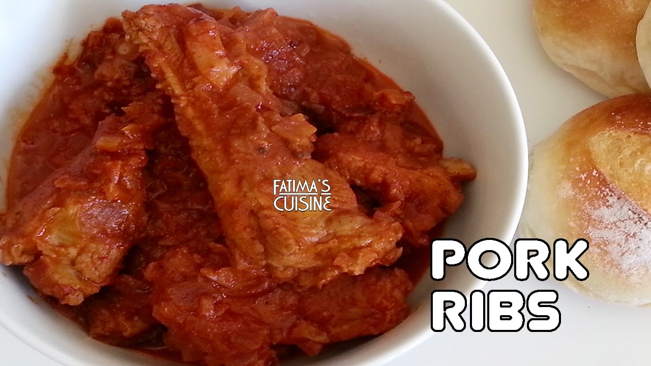 Pork Ribs Goan Recipe | Pork Ribs cooked in Recheado Masala | Pork ...