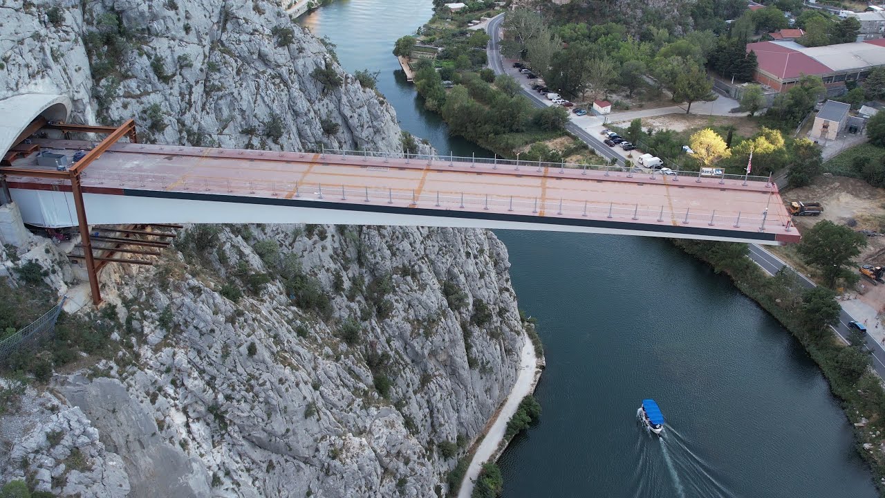 Most Cetina - Bridge Cetina construction - YouTube