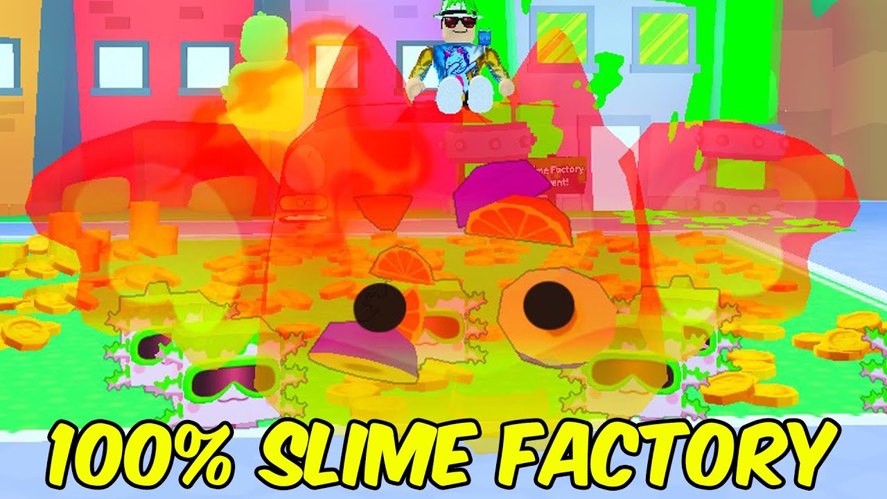 I Got Max Slime Factory And New Titanic Firegel Dragon In Pet Simulator ...