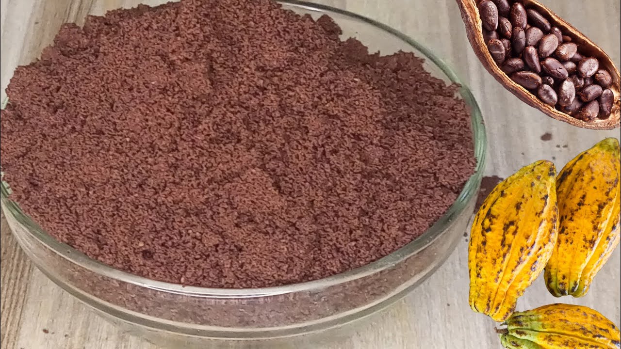 How To Make Cocoa Powder From Cocoa Beans At Home! - YouTube