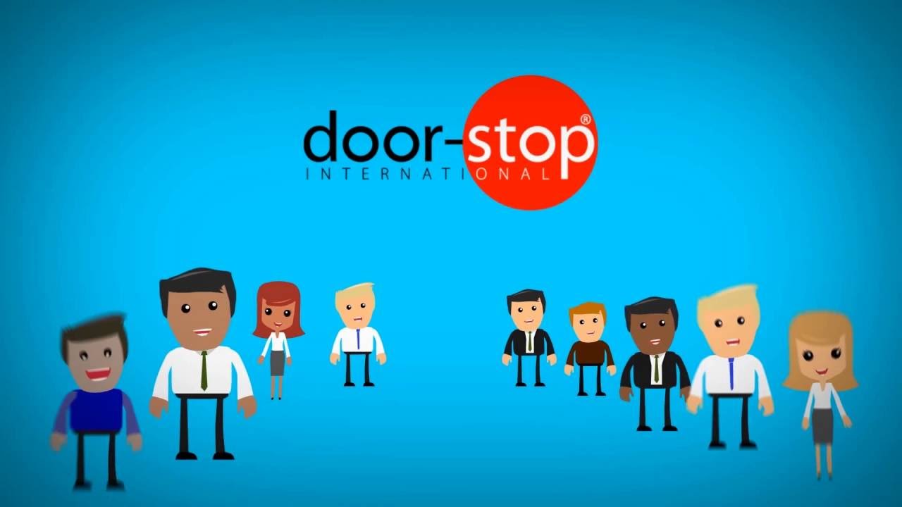 The door-stop difference - YouTube