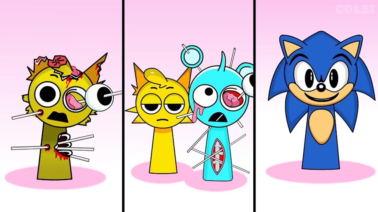 Sprunki Baba Chops Phase 4, Sprunki Rabie Baby Phase 4, Sprunki Maggie ...