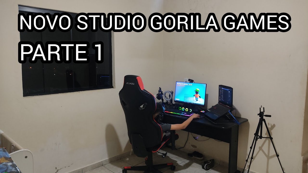 NOVO STUDIO GORILA GAMES - CAPITULO 1 - YouTube