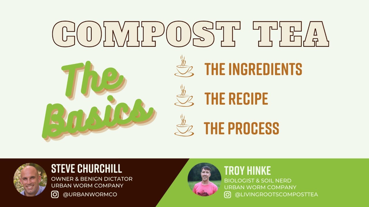 The Basics of Compost Tea: The Ingredients, Recipe & Process - YouTube