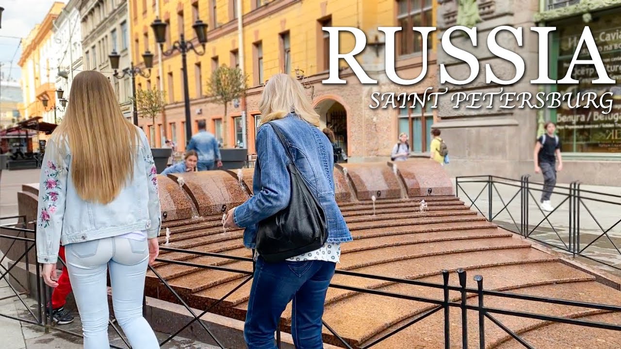 Wow! Russia, The Best Russian Street In Saint Petersburg / Beautiful ...