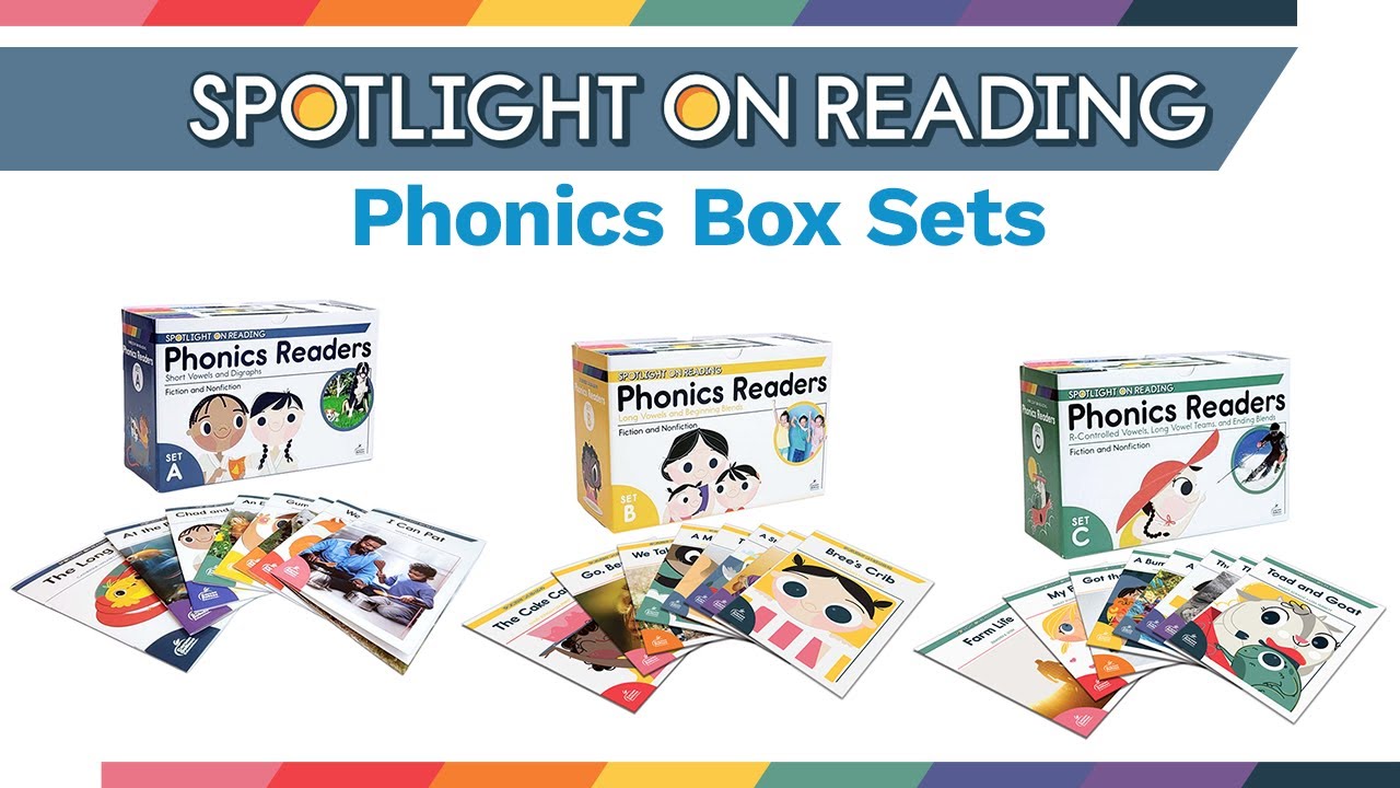 Spotlight on Reading Phonics Books (Box Sets) - YouTube