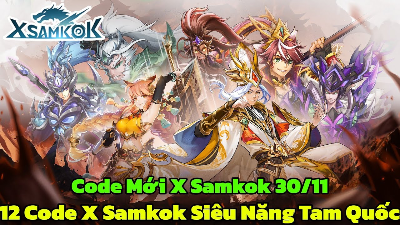X-Samkok - 12 Giftcode X Samkok Siêu Năng Tam Quốc & Code Mới 30/11 ...