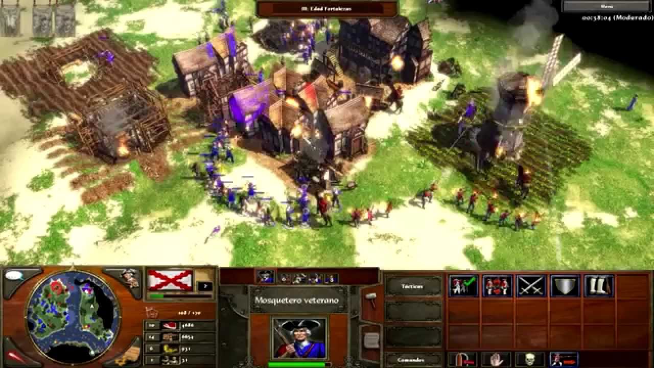 Age of Empires 3 | Gameplay Español | Escaramuza | Civilización ...