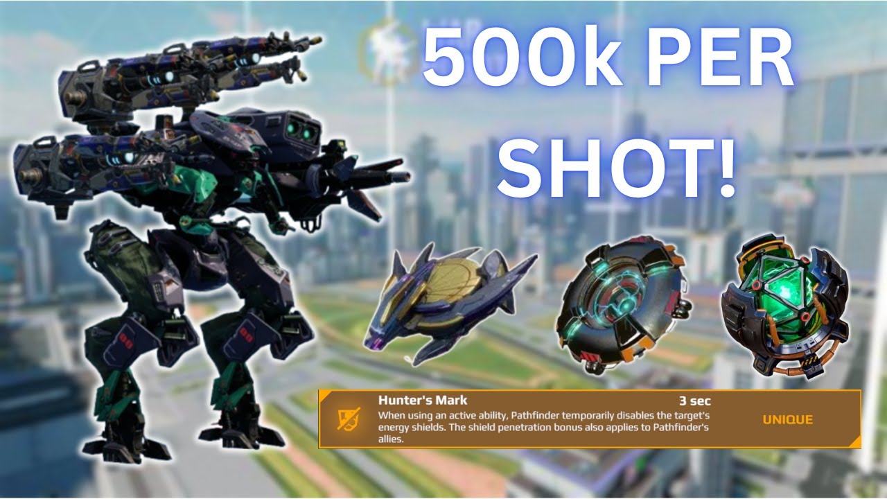 This Build ONE SHOTS Everything! War Robots - YouTube