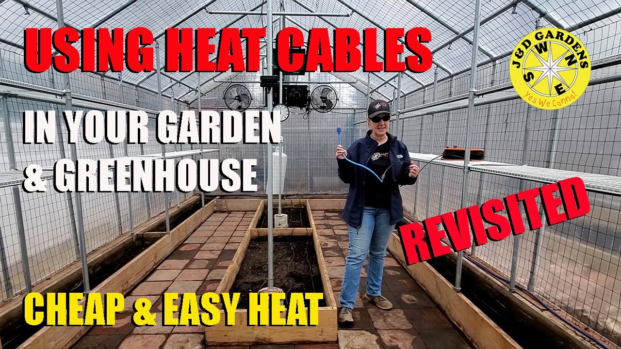 Using Heat Cables In the Garden Revisited 2023 - YouTube