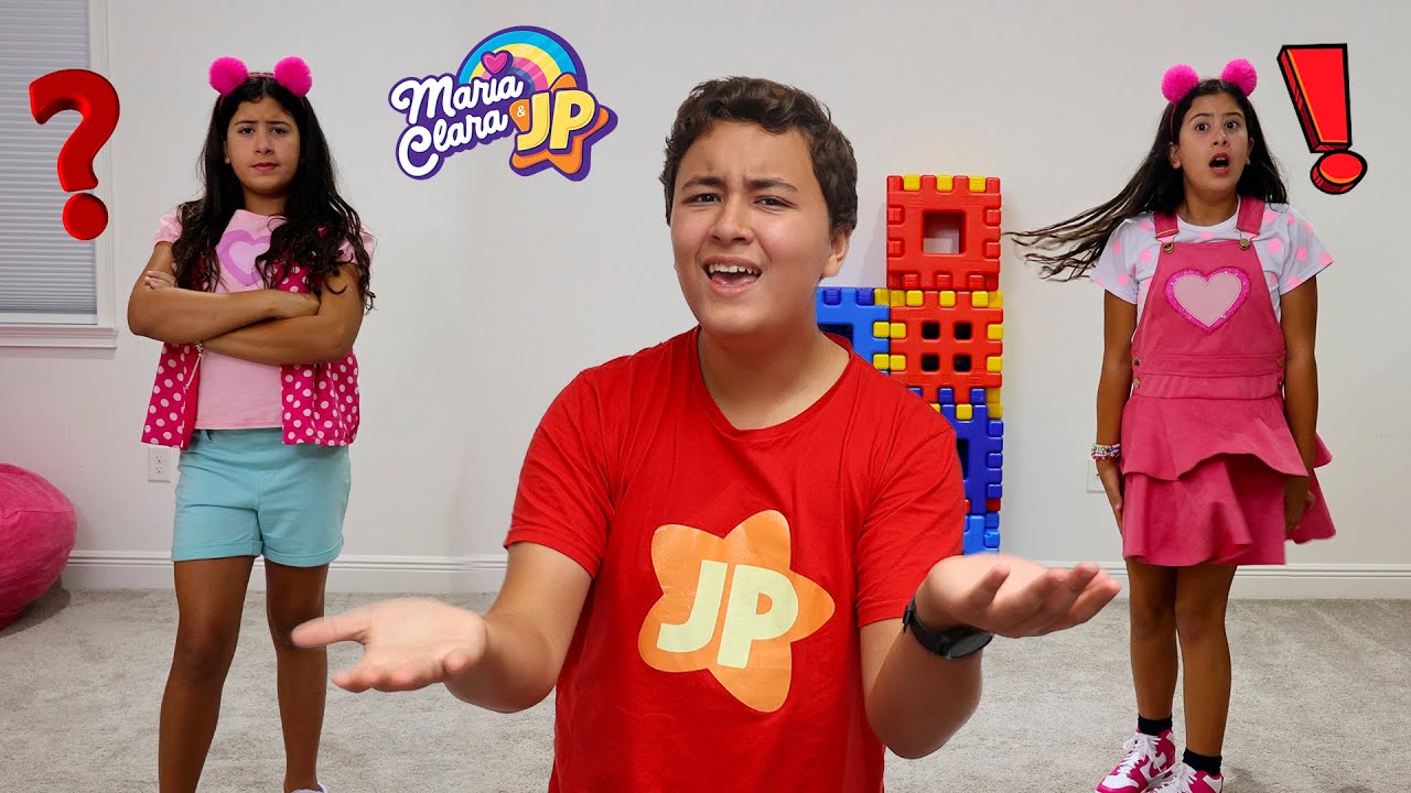 Maria Clara tem uma nova irmã gêmea, um sonho engraçado do JP - YouTube