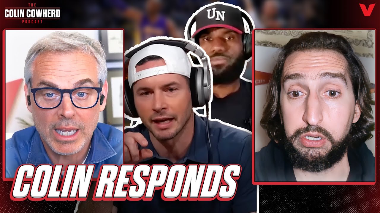 Colin & Nick Wright react to LeBron James & JJ Redick's tweets on ...