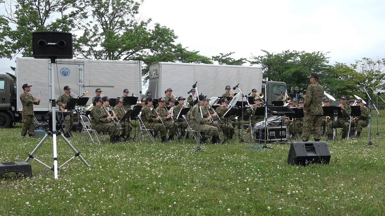 ソーラン・ファンク 陸上自衛隊北部方面音楽隊＆第11音楽隊（真駒内駐屯地2024年）Soran Funk - JGSDF Army Band ...