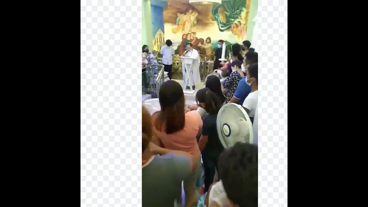 "BUNYAG" to my first inaanak - YouTube