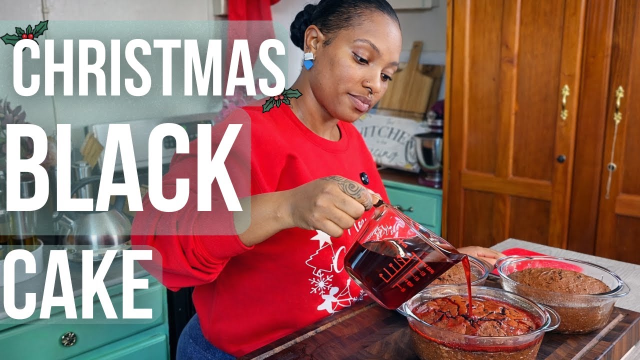 Trini Christmas Black Cake Recipe |A Caribbean Holiday Classic - YouTube