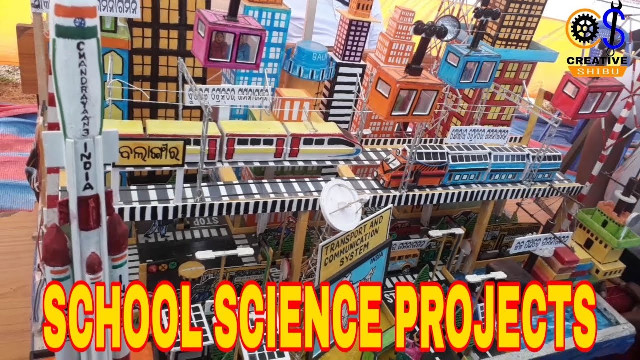 ☸SCIENCE PROJECTS WORKING MODEL || District level science exhibition ...
